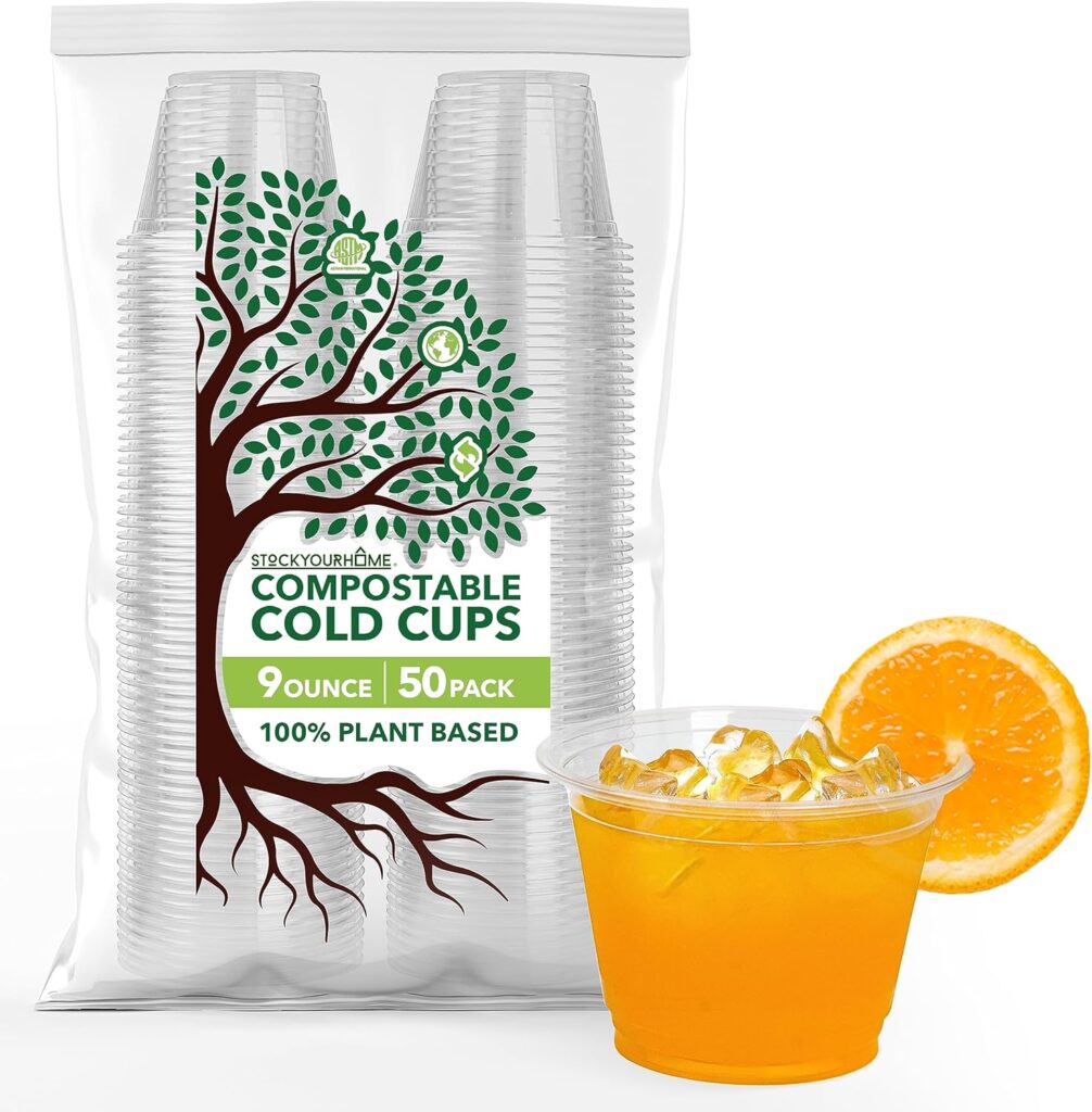 Stock Your Home Compostable Cold Cup Review | Eco Life Wise