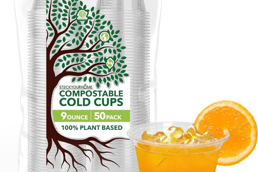 Stock Your Home Compostable Cold Cup Review | Eco Life Wise