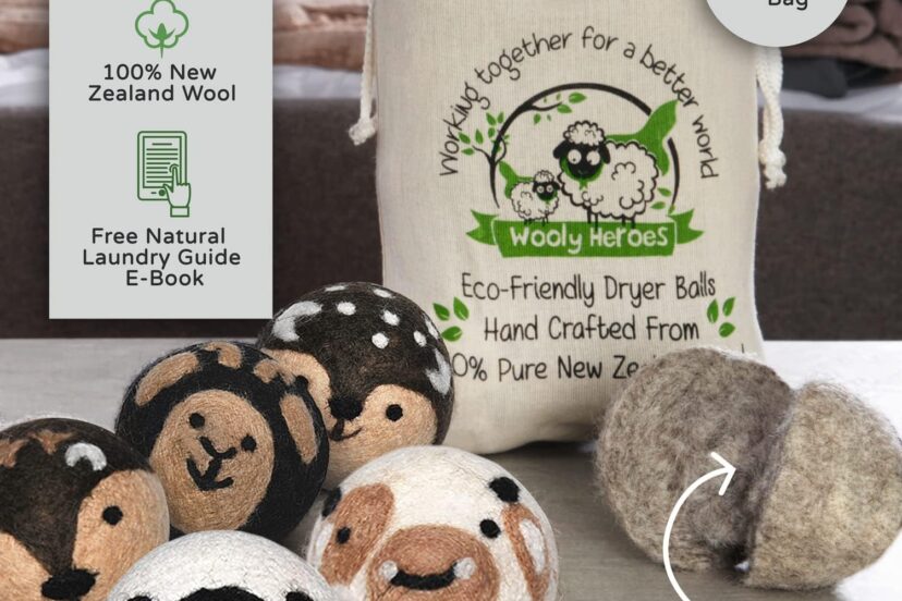 Wooly Heroes Wool Dryer Balls - Organic Eco Friendly Review | Eco Life Wise
