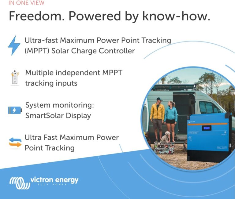 Victron Energy SmartSolar MPPT RS 450V DC 100 amp 48-Volt Tr Solar ...