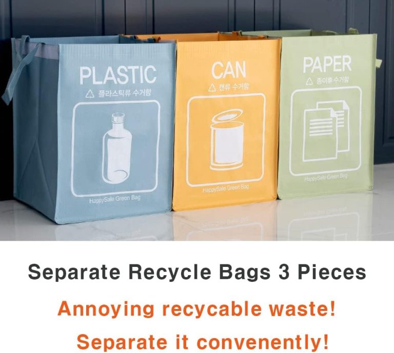 Recycle Bag Separate Recycle Bin by Happy Sale Review | Eco Life Wise